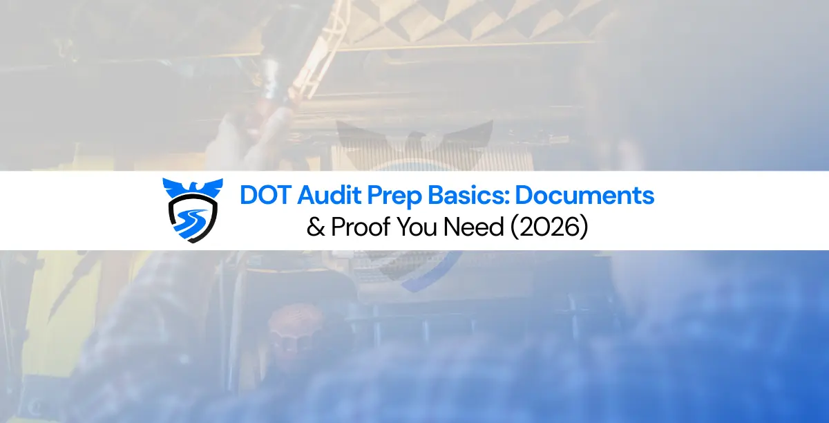 DOT Audit Preparation Basics 2026 : Documents & Proof You Need